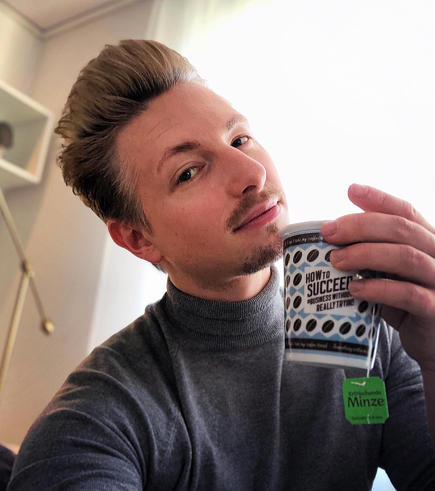 Jetzt noch ein schönes Tasse Tee bevor es weiter geht. Gebe heute ...